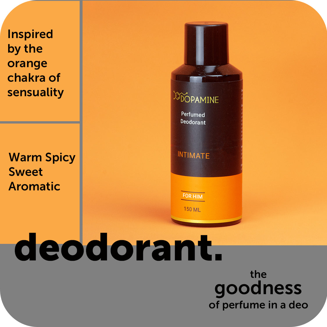 Buy Dopamine Intimate Deodorant for Men | Body Spray for Men – Dopamineshop.in